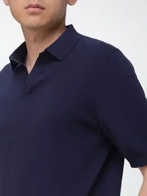MC2 SAINT BARTH Cotton Polo Shirt - Navy