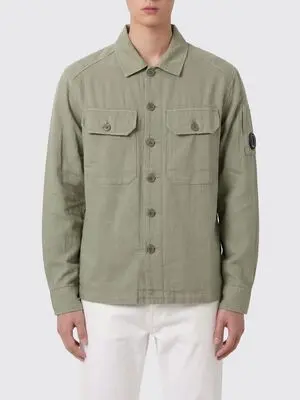 C.P. COMPANY Cotton And Linen Casual Shirt - Grey