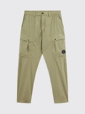 C.P. COMPANY Stretch Cotton Blend Cargo Trousers - Grey
