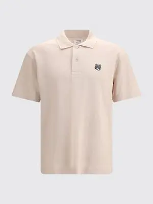 Maison Kitsuné Cotton Polo Shirt With Logo