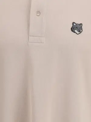 Maison Kitsuné Cotton Polo Shirt With Logo