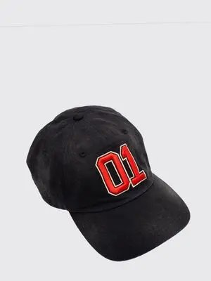 D1 MILANO 01 Cotton Baseball Cap - Charcoal