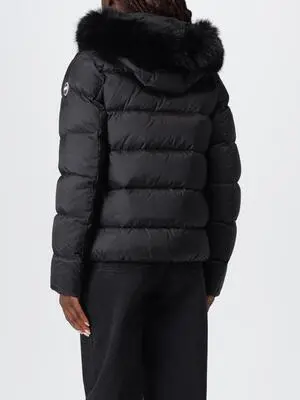 COLMAR Quilted Down Jacket With Fur Trimmed Hood