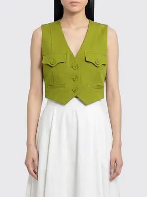 Zimmermann Wool Blend Vest - Green