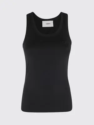 Coperni Cotton Blend Tank Top - Black