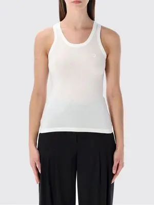 Coperni Basic Cotton Blend Tank Top - White