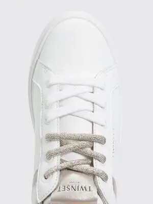 TWINSET Leather Sneakers