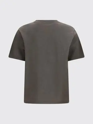 Maison Kitsuné Cotton T-shirt With Logo - Brown