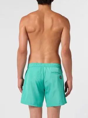 Philipp Plein Technical Fabric Swim Shorts With Embroidered Logo