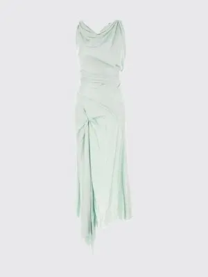 Victoria Beckham Asymmetric Viscose Dress