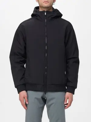 Add Zip-up Hooded Jacket - Black