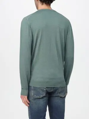 DRUMOHR Crew Neck Long Sleeve Jumper - Green