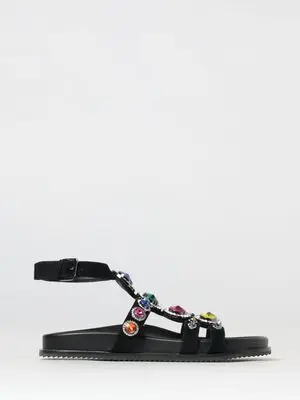 Kurt Geiger Octavia Suede Sandals With Rhinestones