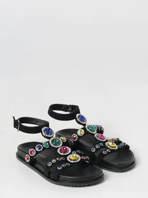 Kurt Geiger Octavia Suede Sandals With Rhinestones