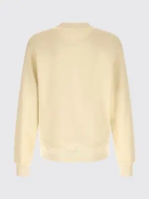 Kenzo Cotton Crewneck Sweatshirt With Logo - Beige