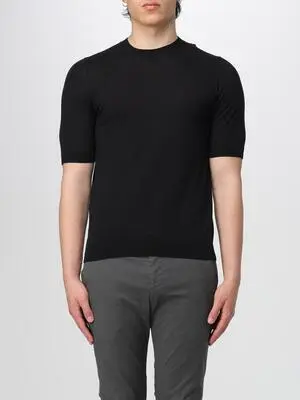 BALLANTYNE Cotton Knit Top - Black