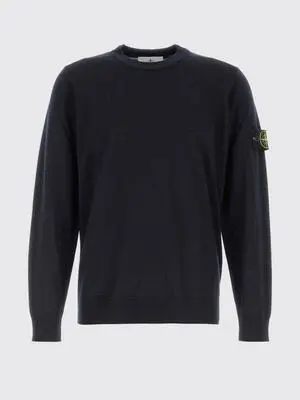 Stone Island Virgin Wool Crew Neck Jumper