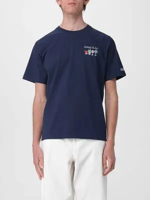 MC2 SAINT BARTH Cotton Crew Neck T-shirt - Blue