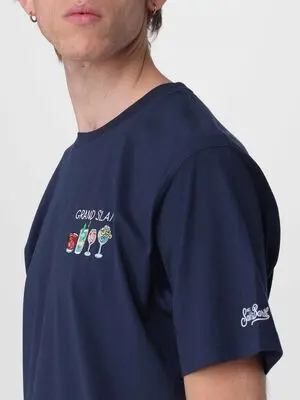 MC2 SAINT BARTH Cotton Crew Neck T-shirt - Blue