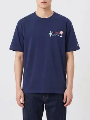 MC2 SAINT BARTH Cotton Crew Neck T-shirt - Sea