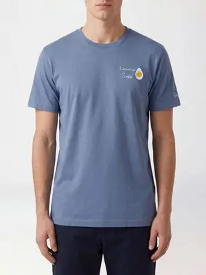 MC2 SAINT BARTH Cotton Crew Neck T-shirt - Yellow Cream