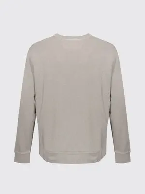 C.P. COMPANY Cotton Crew Neck Sweatshirt - Grey
