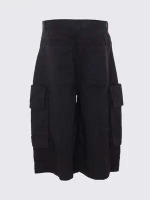 Pinko Cotton Gabardine Cargo Shorts - Black