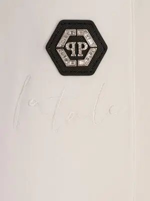 Philipp Plein Embellished Logo Trousers