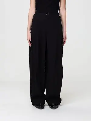 Pinko Cotton Cargo Trousers - Black