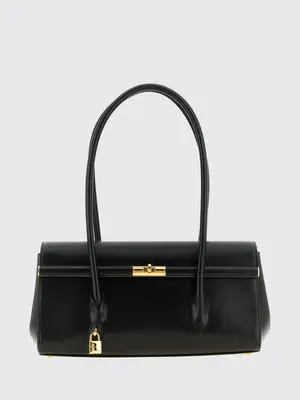 Dolce & Gabbana Marlene Grained Calfskin Leather Shoulder Bag