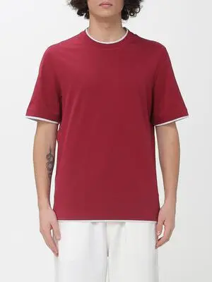 Brunello Cucinelli T-shirt Colour - Cherry