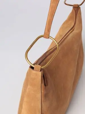 TWINSET Liliane Suede Shoulder Bag