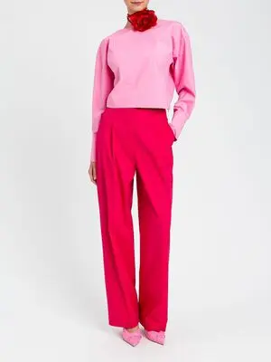 TWINSET Stretch Cotton Blouse