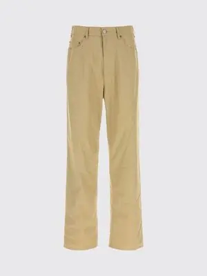 MAISON MARGIELA Wide Cotton Blend Trousers
