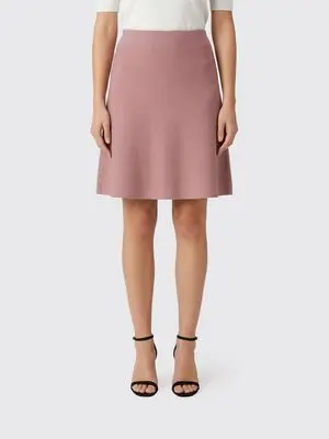 ROBERTO COLLINA Viscose Mini Skirt - Brown