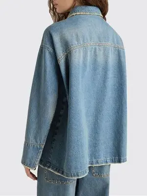 Momoni Denim Double Breasted Jacket
