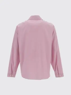 Marni Organic Cotton Shirt With Logo - Quartz