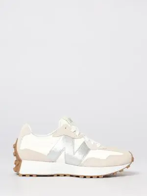 NEW BALANCE 327 Leather Sneakers - Grey