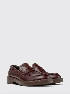Camper Loafers With Broguing Detail