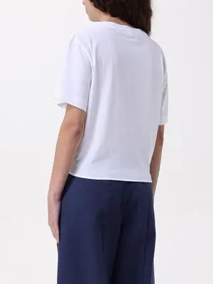 Emporio Armani T-shirt With Front Tie Detail