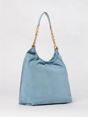 Michael Kors Indie Suede Shoulder Bag - Blue