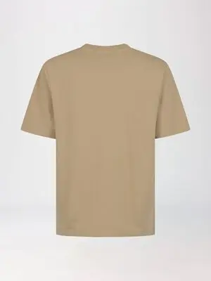 Maison Kitsuné Cotton T-shirt With Logo - Brown