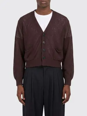 MAGLIANO Cotton Cardigan With Logo - Brown