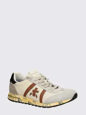 Premiata Lucy Sneakers In Suede And Nylon