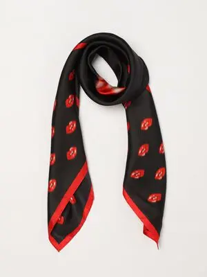 Marc Jacobs Printed Silk Scarf