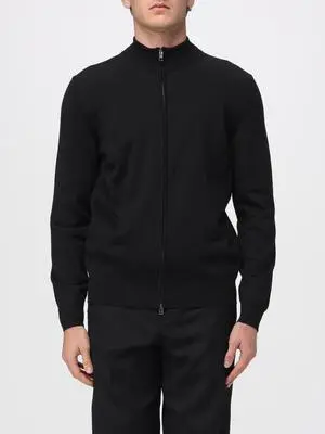 BOSS Zip-up Jumper - Black