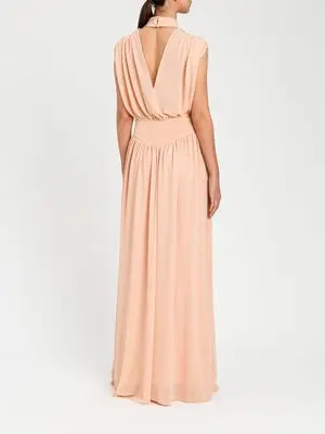 TWINSET Crêpe Long Dress