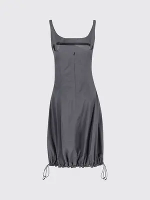 Coperni Viscose Mini Dress With Drawstring