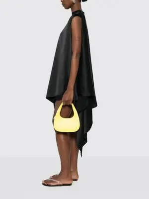 Coperni Satin One-shoulder Mini Dress