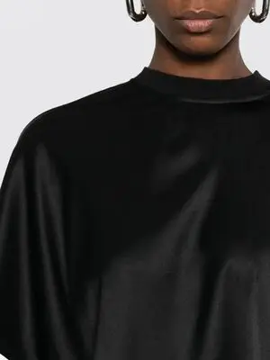 Coperni Satin One-shoulder Mini Dress